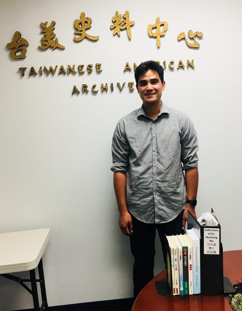 377. Kyle Wu/ The First 3rd Generation T.A. Visited T. A. Archives ...