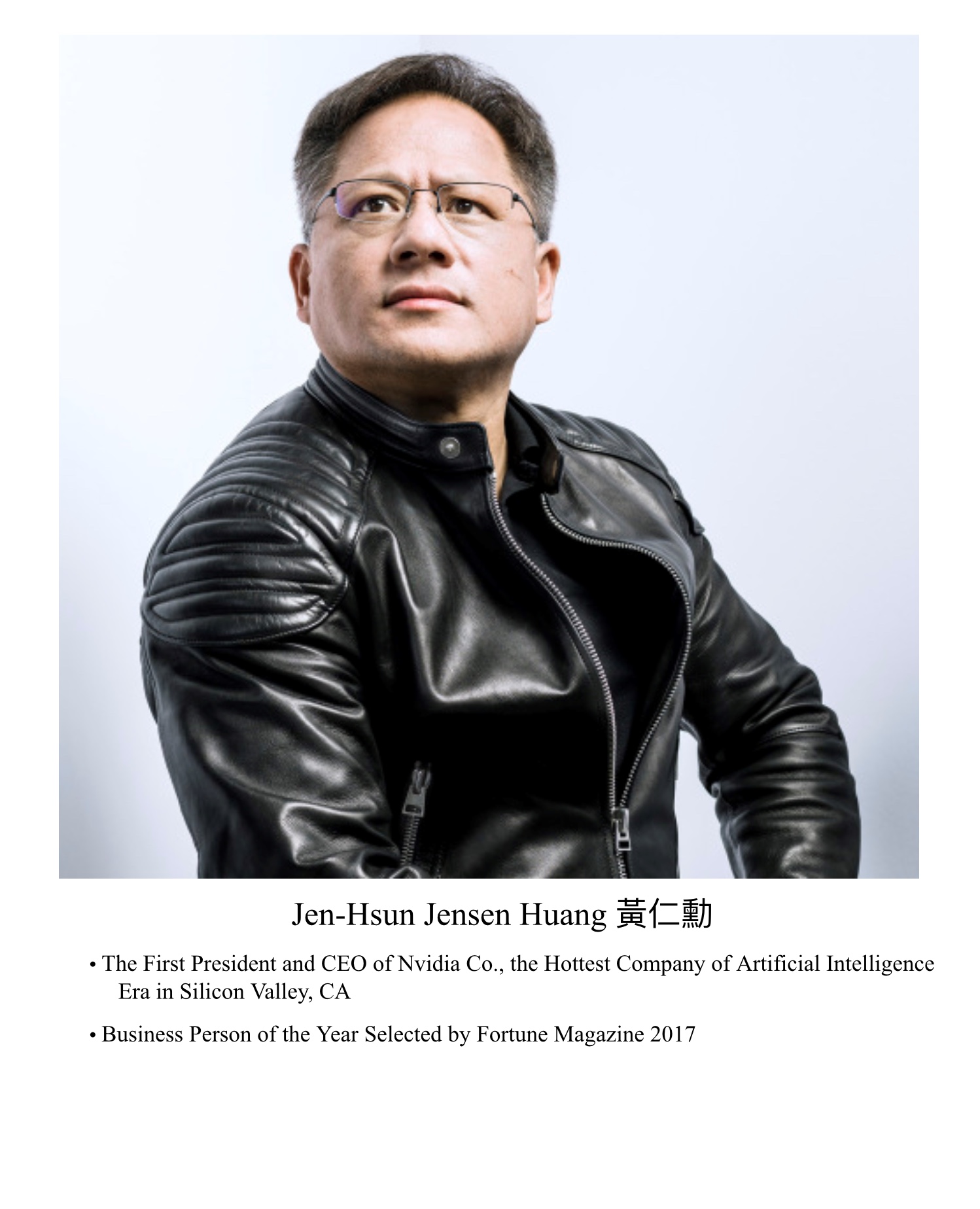 221. Jen-Hsun Jensen Huang 黃仁勳 | History of Taiwanese American (T.A ...